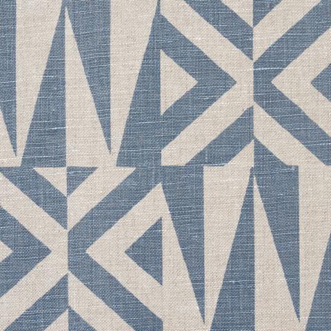 Schumacher Amero Fabric Slate Blue | Fabric Bistro | Columbia | South Carolina