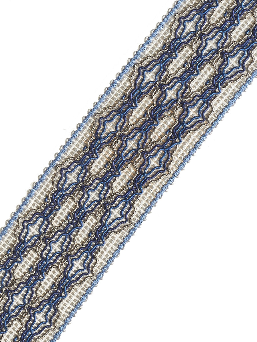 Blue Grey Drapery Tape Trim | Fabric Bistro | Columbia | South Carolina