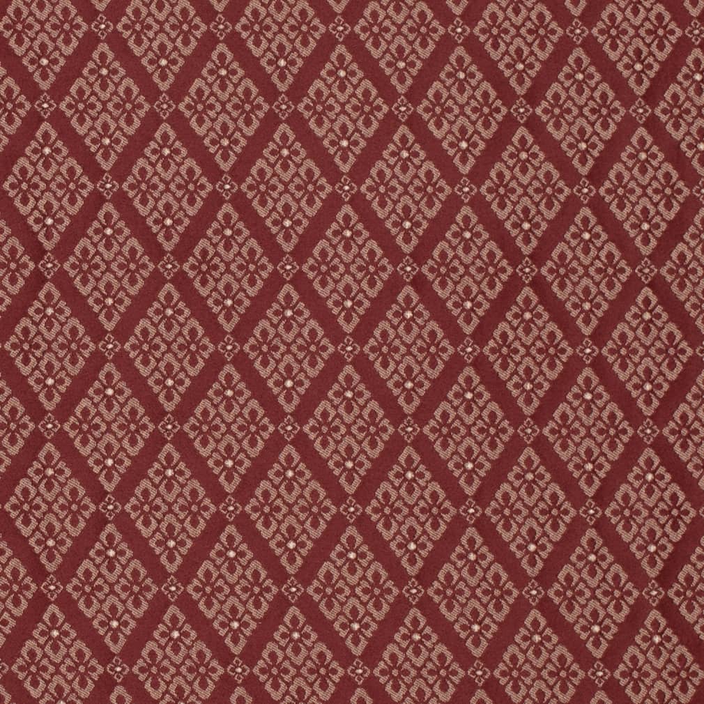 Diamond Red Upholstery Drapery Fabric | Fabric Bistro | Columbia | SC