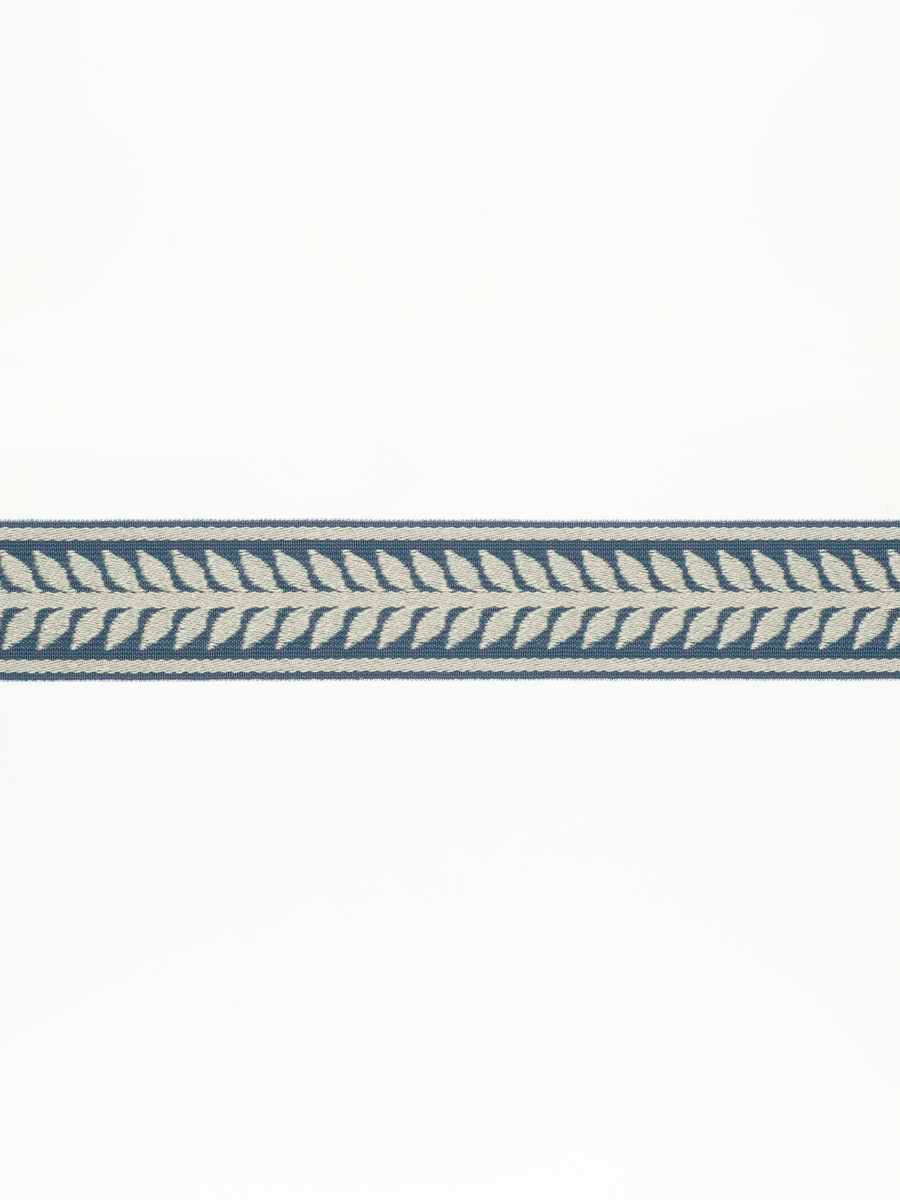 Ivory Blue Drapery Tape Trim | Fabric Bistro | Columbia | South Carolina