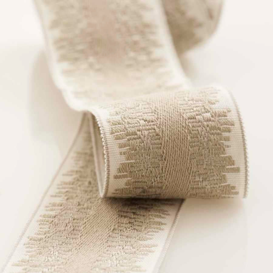 Wide Beige Drapery Tape Trim | Fabric Bistro | Columbia | South Carolina