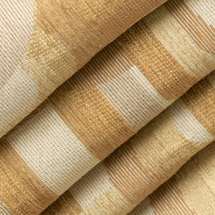 Abstract Geometric Gold Upholstery Fabric | Fabric Bistro | Columbia | SC
