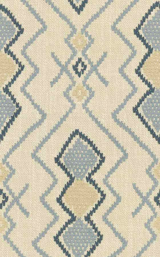 Beige Geometric Drapery Fabric | Fabric Bistro | Columbia | South Carolina