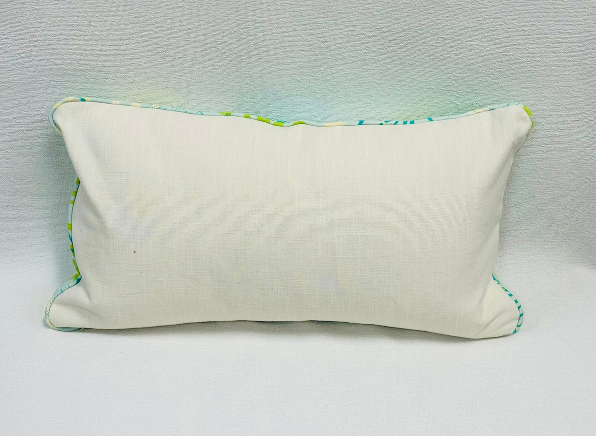14” X 26” Lilly Pulitzer Bimini Aquamarine Lumbar Pillow Cover – Fabric ...