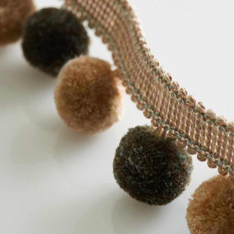 Beige Pom Pom Fringe Tape | Fabric Bistro | Columbia | South Carolina