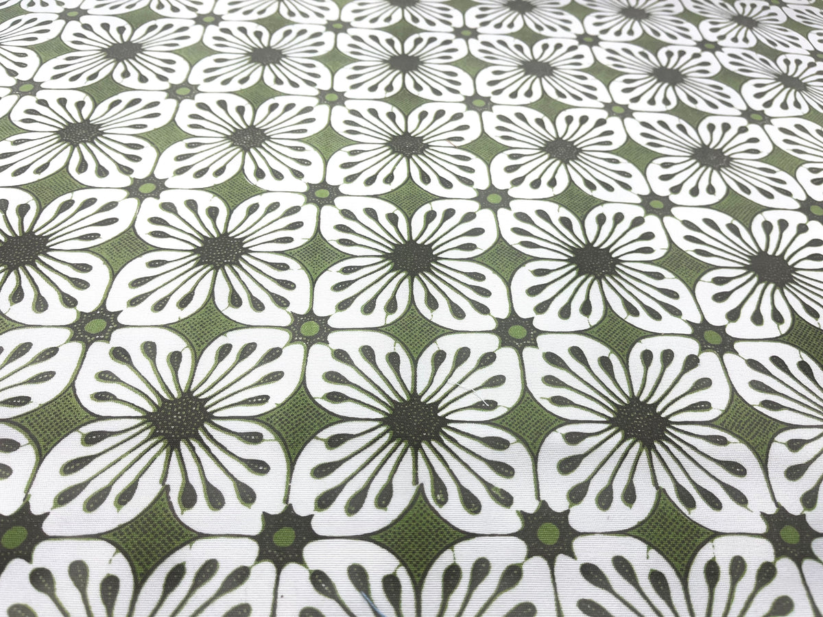 Quadrille China Seas Barbados Batik Jungle Brown Fabric | Fabric Bistro ...