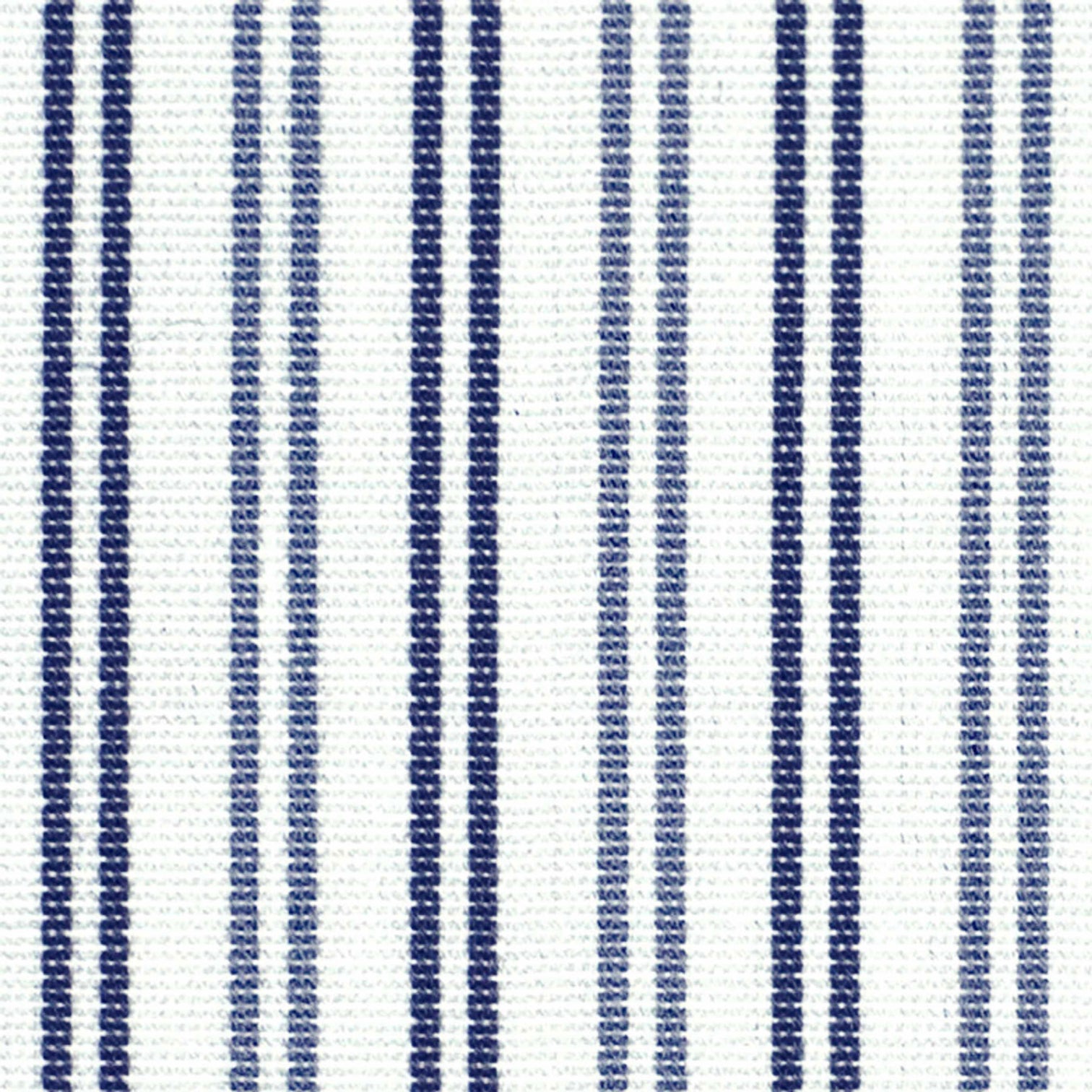 Cotton French Blue Stripe Upholstery Fabric | Fabric Bistro | Columbia | SC