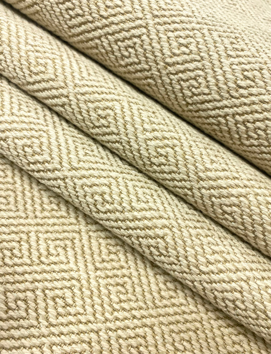 Boris Kroll Maiandros Geometric Chenille Upholstery Fabric| Fabric ...