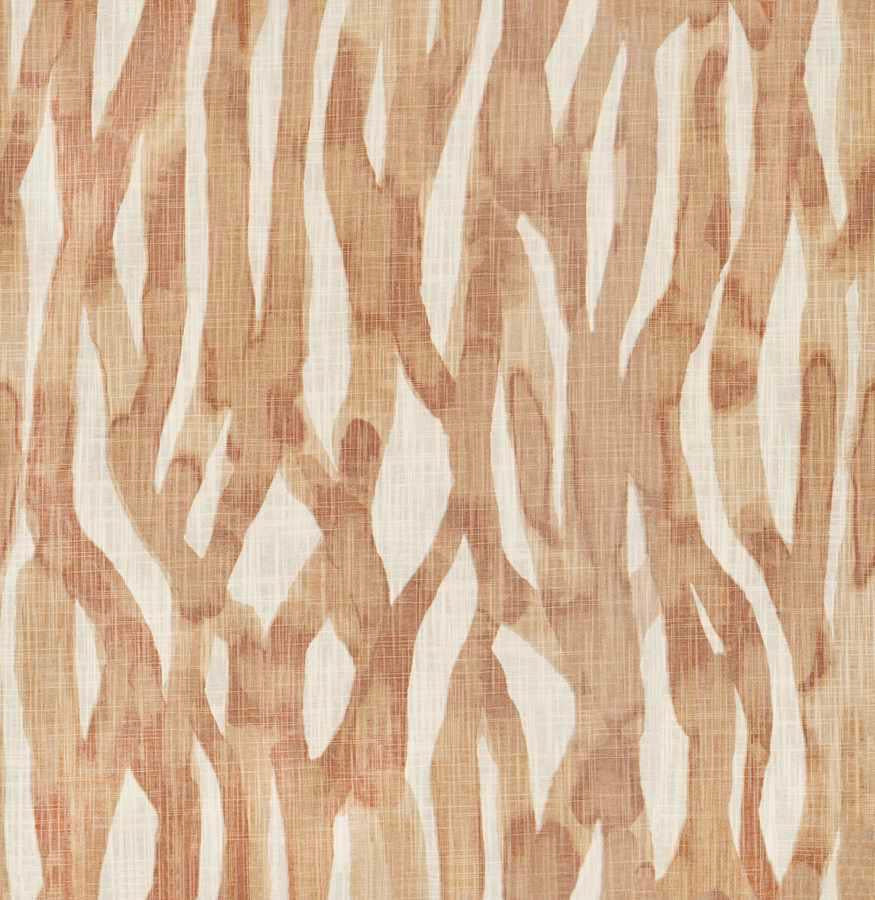 Cotton Abstract Peach Upholstery Fabric | Fabric Bistro | Columbia | SC