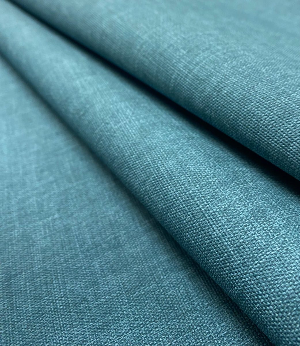 Heavy Duty Teal MCM Faux Leather Upholstery Vinyl | Fabric Bistro ...