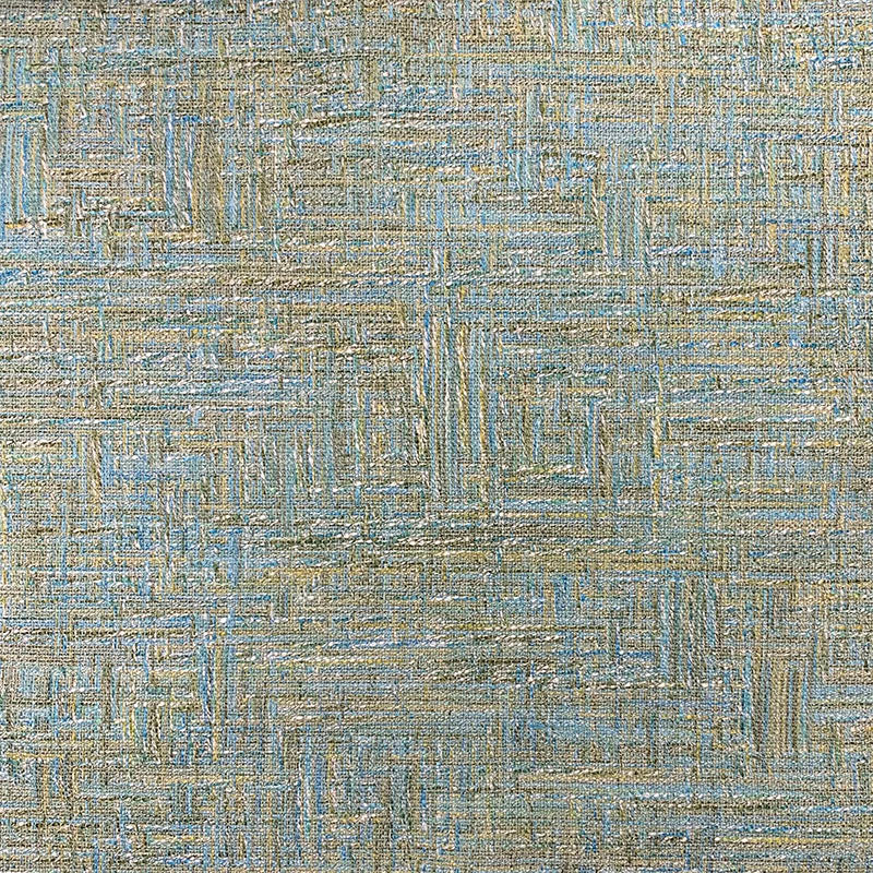 Lime Green Blue MCM Tweed Upholstery Fabric | Fabric Bistro | Columbia | SC