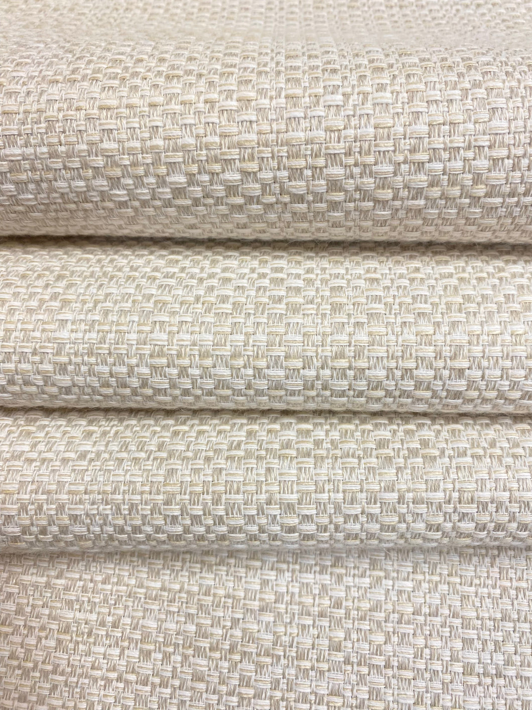 Cream Grey MCM Tweed Upholstery Fabric | Fabric Bistro | Columbia | SC