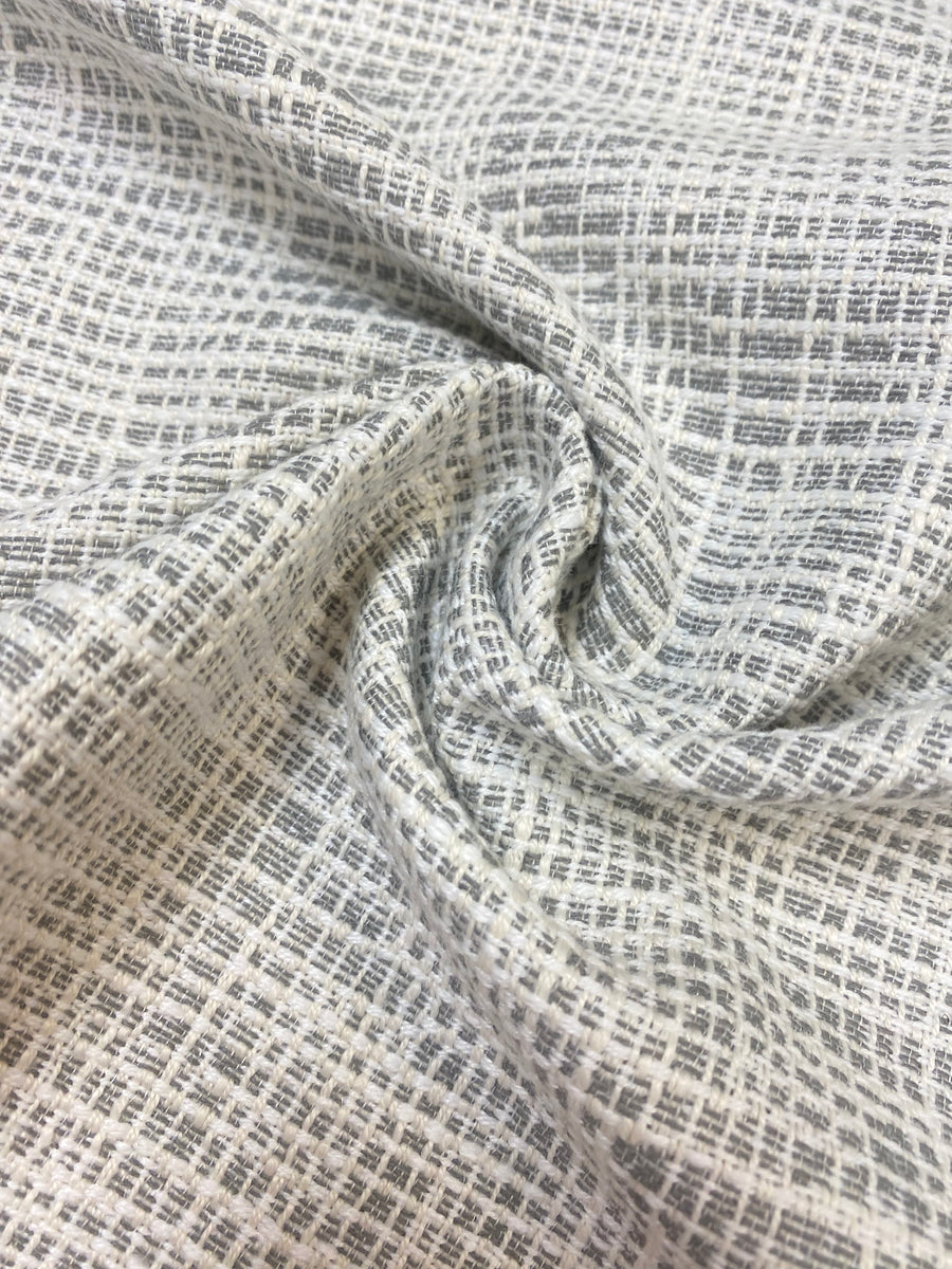 Grey Woven MCM Upholstery Fabric | Fabric Bistro | Columbia | SC