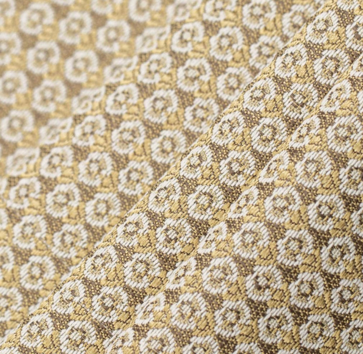 Spanish Mustard Damask Upholstery Fabric | Fabric Bistro | Columbia | SC