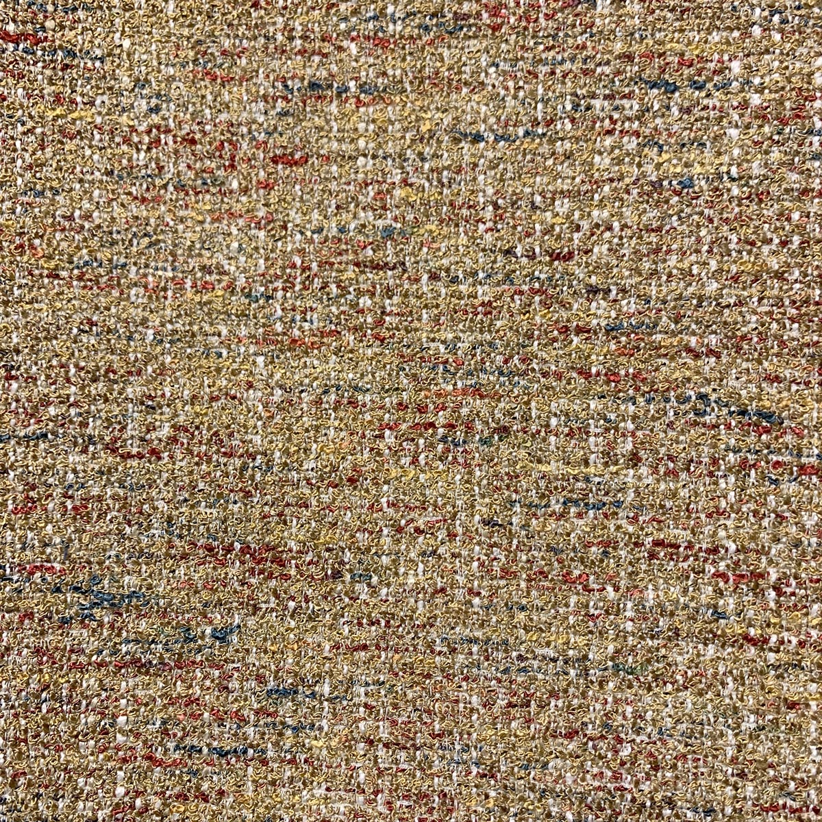 Orange Tweed Upholstery Fabric Terracota | Fabric Bistro | Columbia | SC