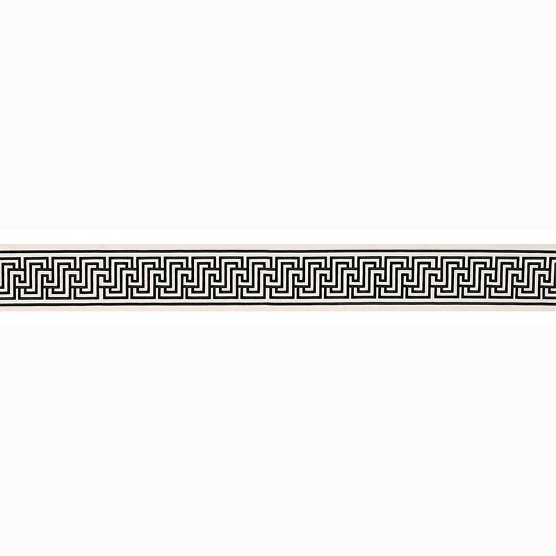 Schumacher Labyrinth Tape Trim Noir | Fabric Bistro | Columbia | South ...