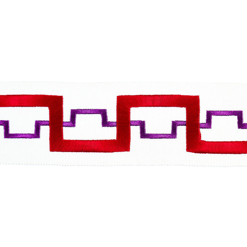 Schumacher Turret Tape Trim Garnet | Fabric Bistro | Columbia | South ...