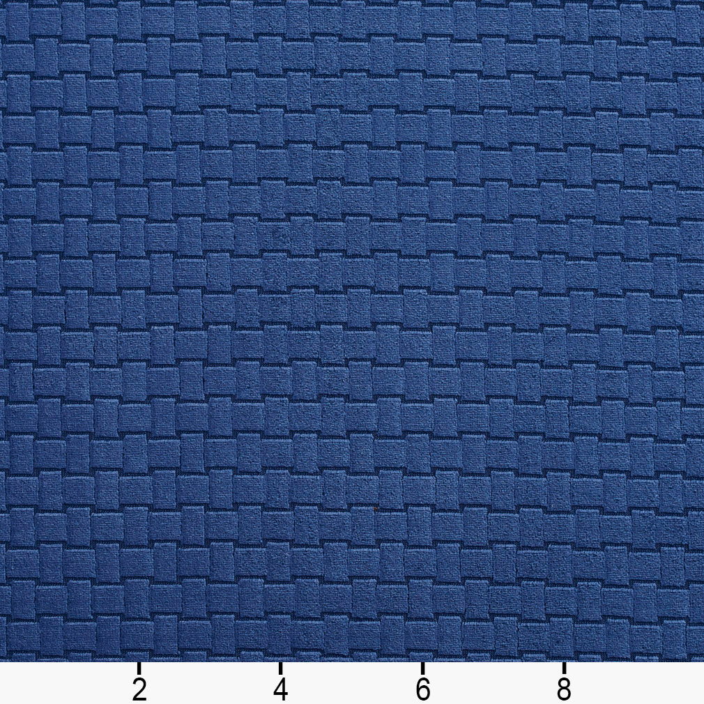 Upholstery Drapery Velvet Basketweave Fabric Blue | Fabric Bistro ...