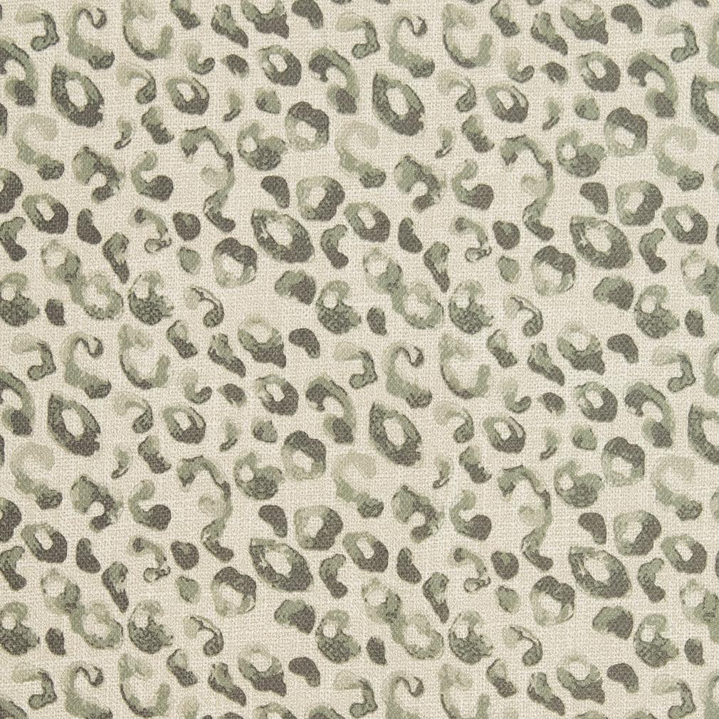 Heavy Duty Cheetah Ocelot Upholstery Drapery Fabric Gray White | Fabric ...