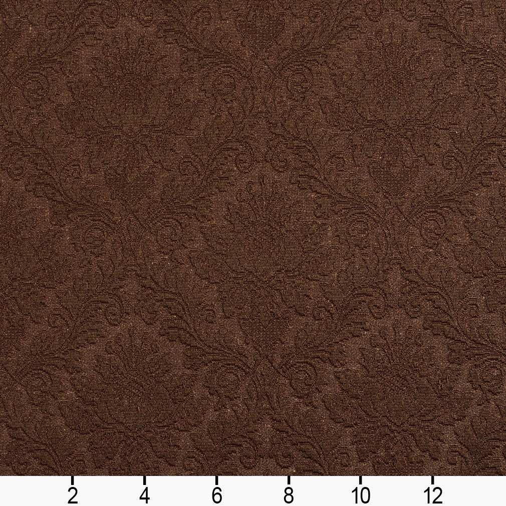 Upholstery Damask Fabric Brown Cocoa Cameo | Fabric Bistro | Columbia ...