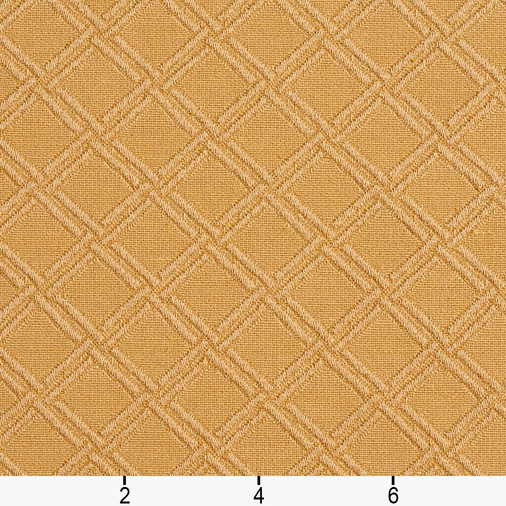 Upholstery Geometric Fabric Dark Yellow Gold Diamond | Fabric Bistro ...