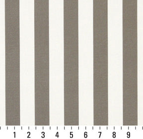 Essentials Outdoor Gray Taupe White Canopy Stripe Upholstery Fabric ...
