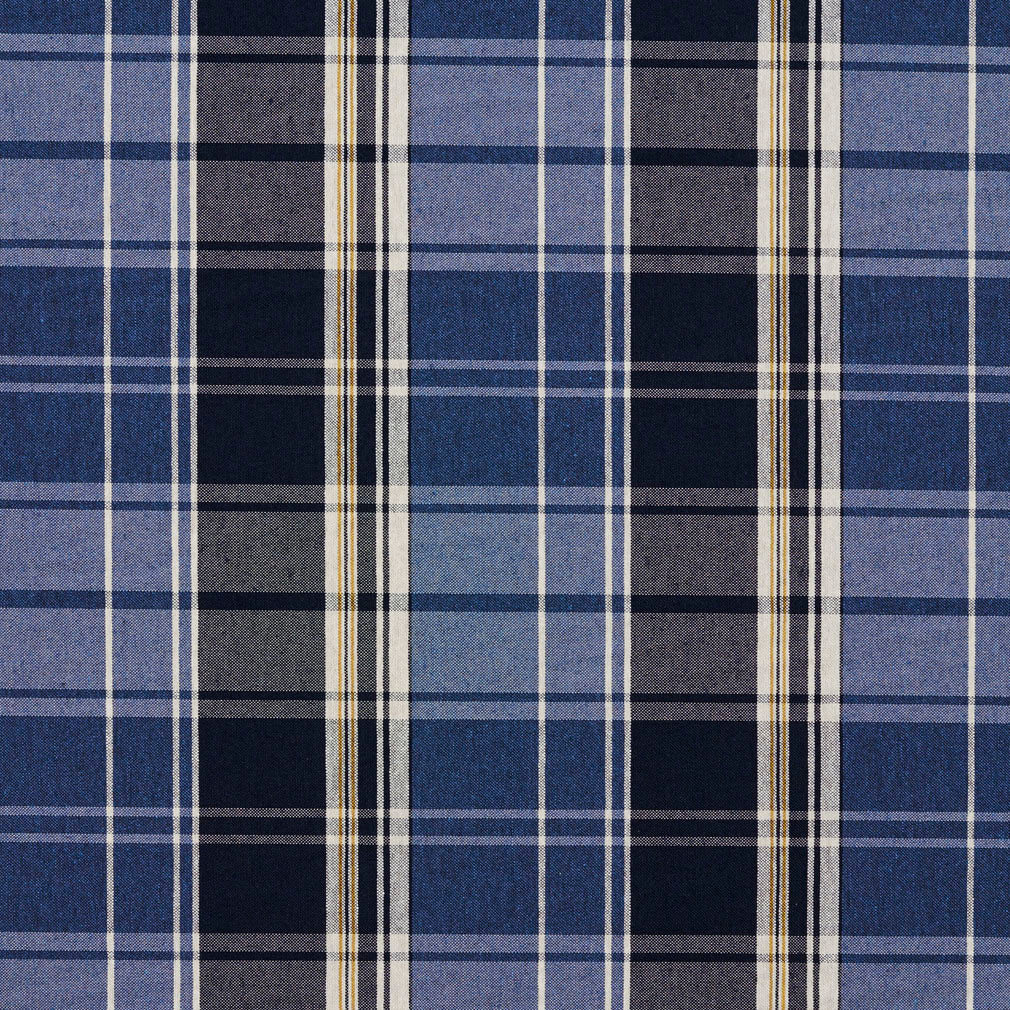 Checkered Upholstery Fabric Cobalt Plaid | Fabric Bistro | Columbia ...