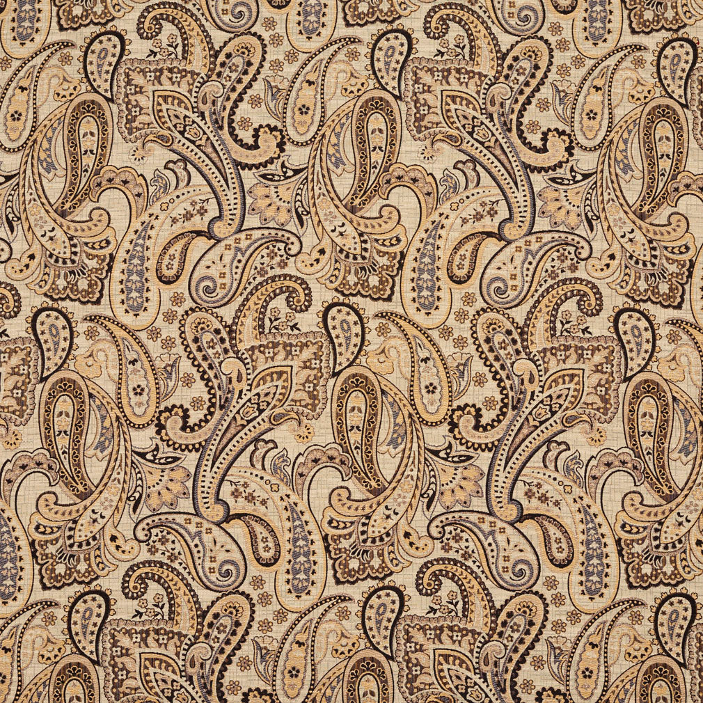 Brown Paisley Wallpaper