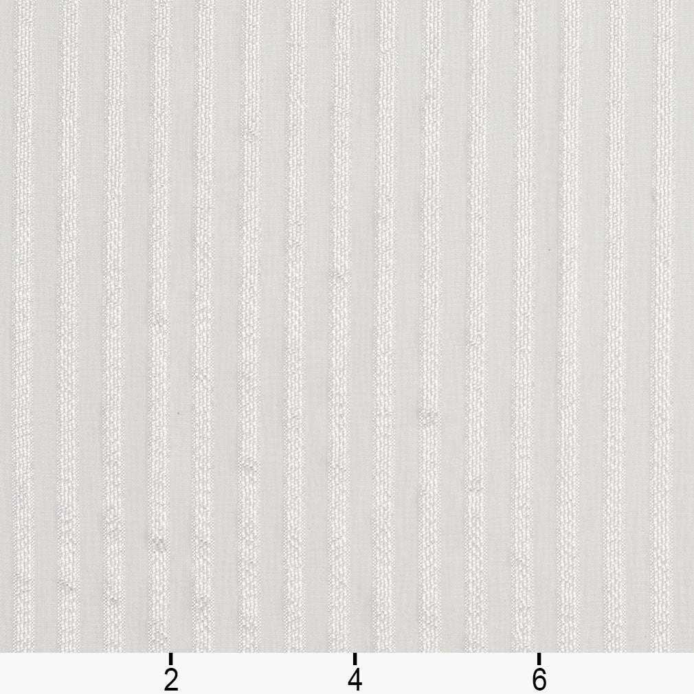 Sheer Fade Resistance Performance Drapery Stripe Fabric Pearl | Fabric ...