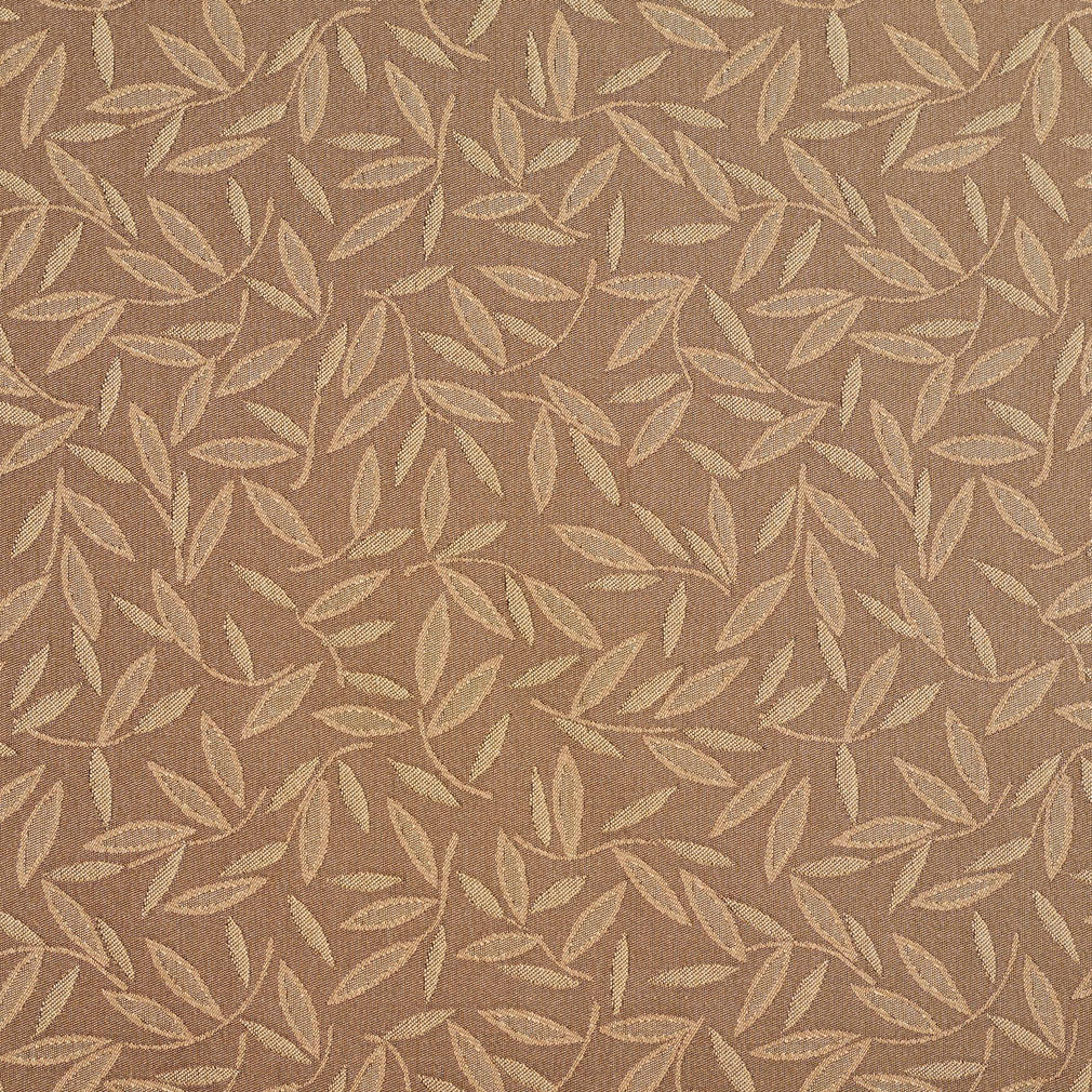 Teflon Tan Leaf Branches Fabric Khaki | Fabric Bistro | Columbia ...