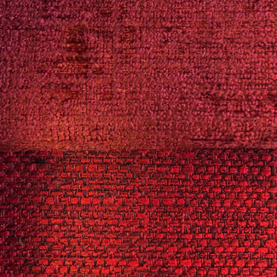 Crypton Cherry Red Scarlet Red Upholstery Fabric | Fabric Bistro ...