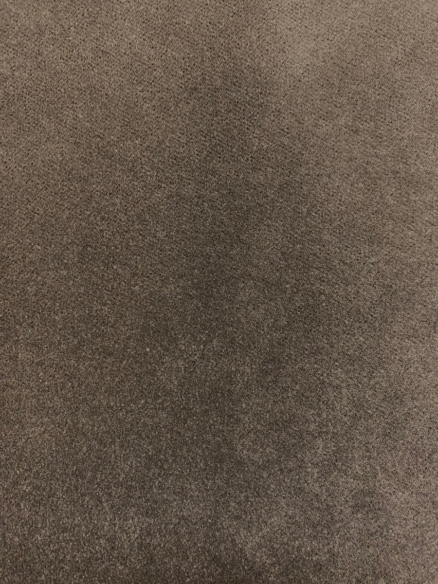 Taupe Velvet Stain Resistant Upholstery Fabric | Fabric Bistro ...