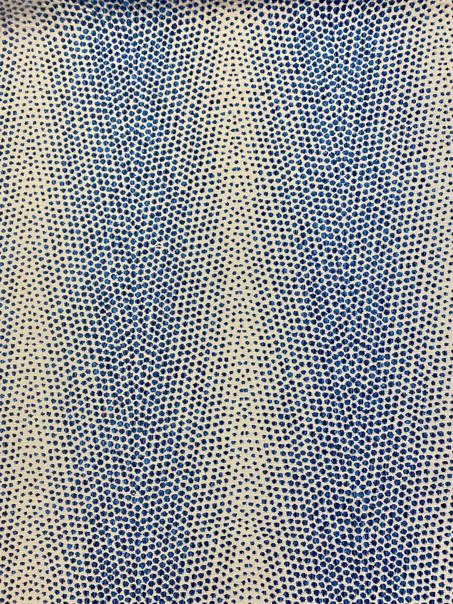 Scalamandre Blue Animal Pattern Fabric | Fabric Bistro | Columbia | SC