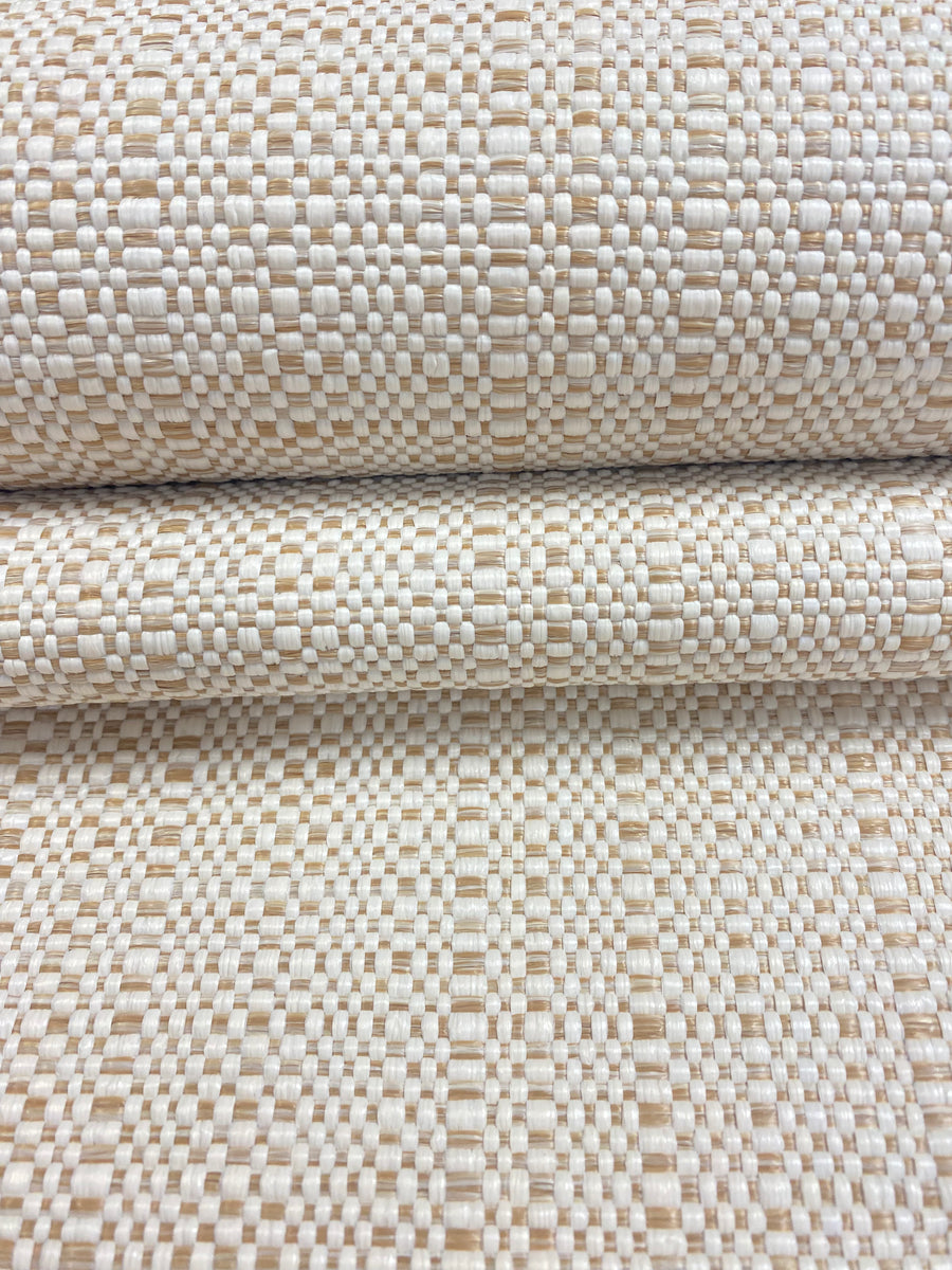 Genuine Straw Rattan Tweed Upholstery Fabric | Fabric Bistro | Columbia ...