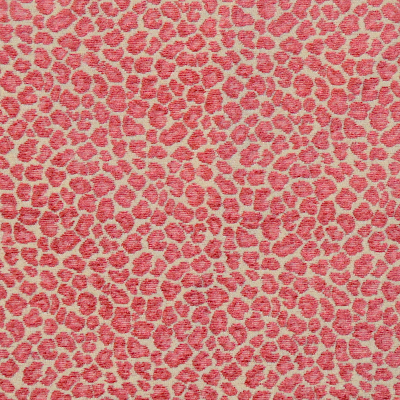 Pink Cheetah Chenille Upholstery Fabric | Fabric Bistro | Columbia | SC