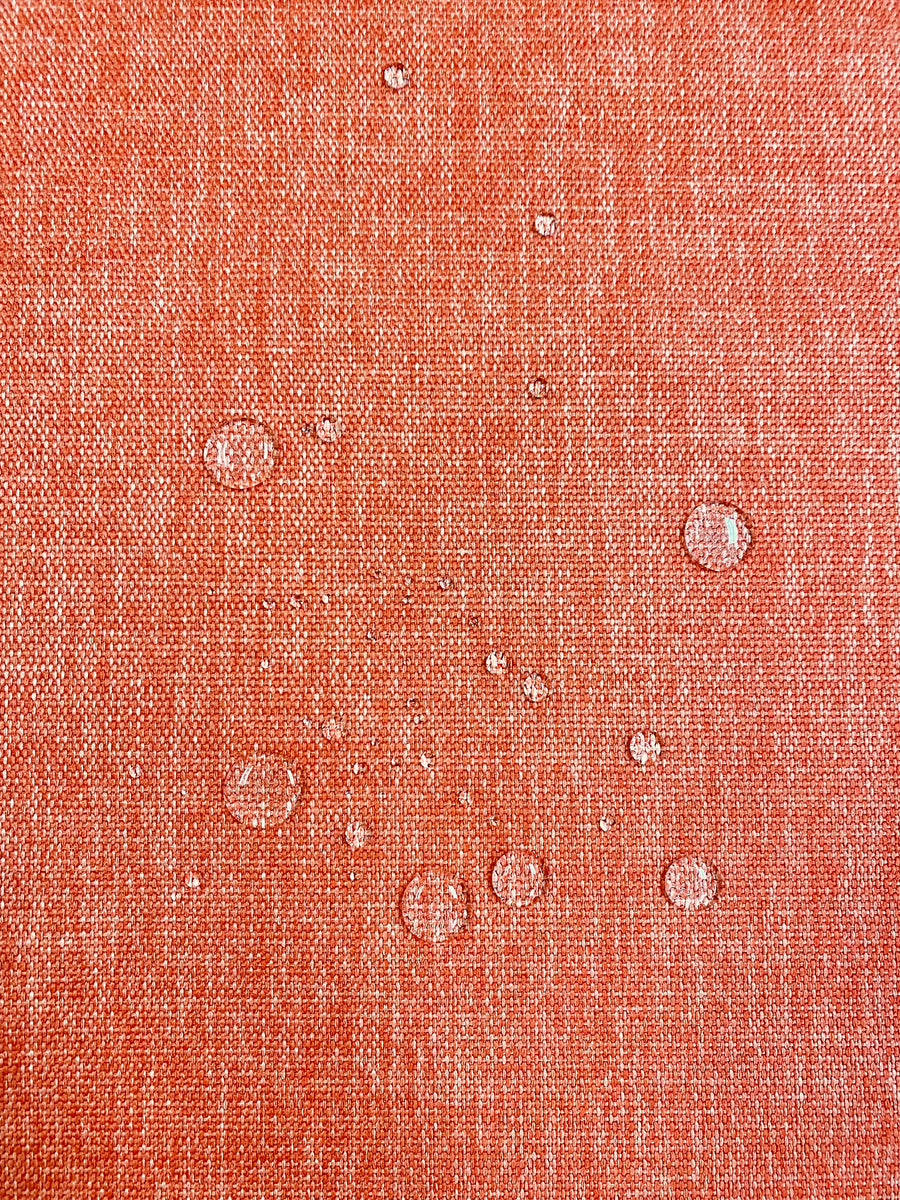 MCM Burnt Orange Tweed Upholstery Fabric | Fabric Bistro | Columbia | SC