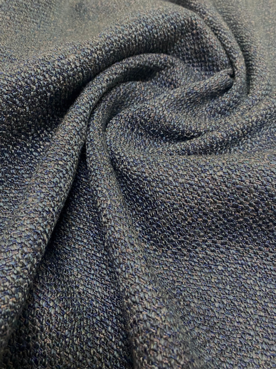 Blue Tweed Nubby Upholstery Fabric | Fabric Bistro | Columbia | South ...