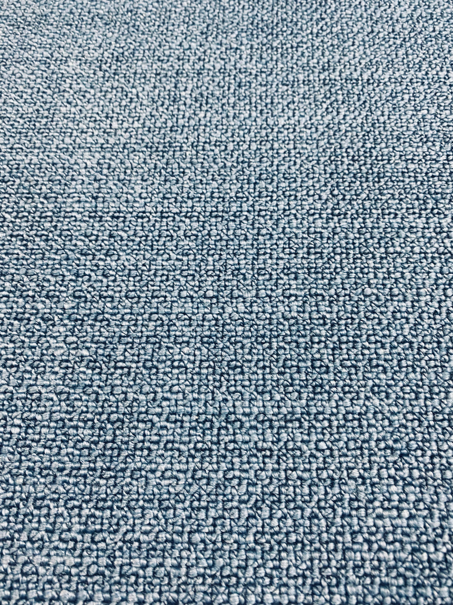 Denim Blue Nubby Boucle Upholstery Fabric | Fabric Bistro | Columbia | SC